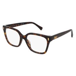 Ralph Lauren Ralph RA7158U Brille Damen | Fassung: Vollrand, Quadratisch, Havanna Gl&auml;nzend