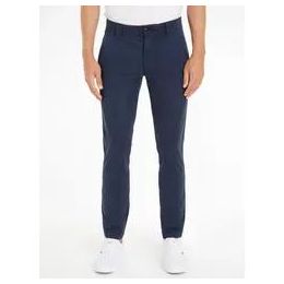 Tommy Hilfiger Chinohose TOMMY JEANS "TJM SCANTON CHINO PANT", Herren, Gr. 36, L&auml;nge 34, blau (twilight navy), Web, Obermaterial: 98% Baumwolle, 2% Elasthan, k&ouml;rpernah normal, Hosen Chinohose, mit Markenlabel