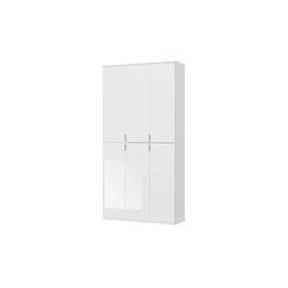 M&ouml;bel Kraft Mehrzweckschrank-Set wei&szlig; Ma&szlig;e (cm): B: 91 H: 193 T: 34.0 &raquo; M&ouml;bel Kraft