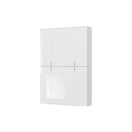 M&ouml;bel Kraft Mehrzweckschrank-Set wei&szlig; Ma&szlig;e (cm): B: 122 H: 193 T: 34.0 &raquo; M&ouml;bel Kraft