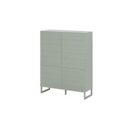 M&ouml;bel Kraft Highboard gr&uuml;n Ma&szlig;e (cm): B: 109,9 H: 140 T: 41.6 &raquo; M&ouml;bel Kraft