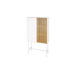 M&ouml;bel Kraft Highboard wei&szlig; Ma&szlig;e (cm): B: 80 H: 160 T: 38.0 &raquo; M&ouml;bel Kraft