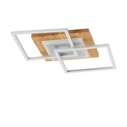 M&ouml;bel Kraft LED-Deckenleuchte 2-flammig Asteiche holzfarben Ma&szlig;e (cm): B: 57 H: 7 &raquo; M&ouml;bel Kraft