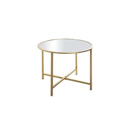 M&ouml;bel Kraft Beistelltisch gold Ma&szlig;e (cm): H: 45 &Oslash;: 60.0 &raquo; M&ouml;bel Kraft