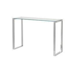 M&ouml;bel Kraft Konsolentisch transparent/klar Ma&szlig;e (cm): B: 120 H: 78 T: 40.0 &raquo; M&ouml;bel Kraft