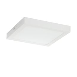 M&ouml;bel Kraft LED-Deckenleuchte eckig wei&szlig; matt ́gro&szlig; ́ wei&szlig; Ma&szlig;e (cm): B: 30 H: 3,8 &raquo; M&ouml;bel Kraft