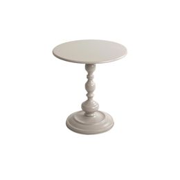 M&ouml;bel Kraft Beistelltisch beige Ma&szlig;e (cm): H: 46 &Oslash;: 42.0 &raquo; M&ouml;bel Kraft