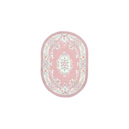 Theko Vintageteppich rosa/pink Synthetische Fasern Ma&szlig;e (cm): B: 190 H: 1,4 &raquo; M&ouml;bel Kraft