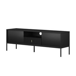 M&ouml;bel Kraft TV-Lowboard schwarz Ma&szlig;e (cm): B: 154 H: 52 T: 39.0 &raquo; M&ouml;bel Kraft