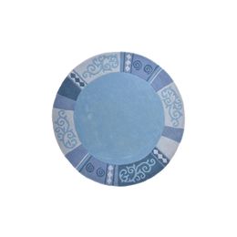Theko Teppich blau Wolle Ma&szlig;e (cm): B: 190 H: 1,4 &raquo; M&ouml;bel Kraft