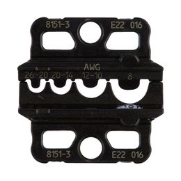 Gedore Crimpeinsatz-Set unisolierte Quetschverbinder (3420612)