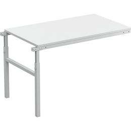 treston ESD-Anbautisch, H&ouml;he 650 - 900 mm, BxT 1000 x 700 mm