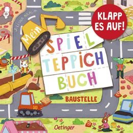 Oetinger Mein Spielteppich-Buch. Baustelle