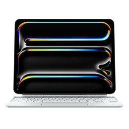 Apple Magic Keyboard f&uuml;r iPad Pro 13" (M4/M5) wei&szlig;, Englisch (International)