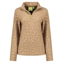 Geographical Norway Fleecepullover in Beige - 59% | Gr&ouml;&szlig;e XL | Damenpullover