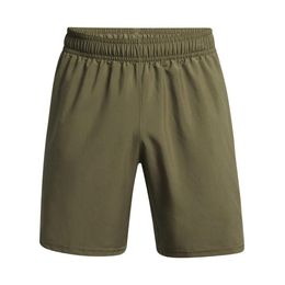 Under Armour Trainingsshorts "Woven" in Khaki - 39% | Gr&ouml;&szlig;e XL | Herren-outdoorhosen