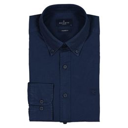 Hackett London Hemd - Tailored fit - in Dunkelblau - 59% | Gr&ouml;&szlig;e M | Herren-plussize