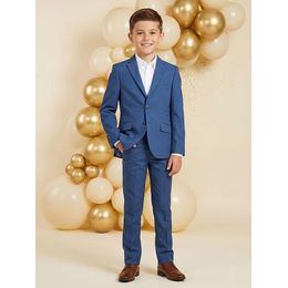 G.O.L. FINEST COLLECTION Anzug - Slim fit - in Blau - 42% | Gr&ouml;&szlig;e 146 | Kinder-blazer