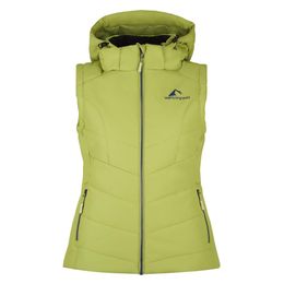 Westfjord Funktionsweste "Krafla XT" in Gr&uuml;n - 54% | Gr&ouml;&szlig;e M | Damen-outdoorjacken