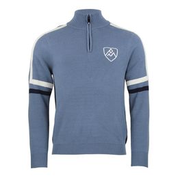 Peak Mountain Pullover "Casta" in Hellblau - 65% | Gr&ouml;&szlig;e S | Herren-plussize