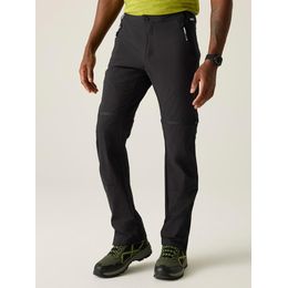 Regatta Zipp-Off-Trekkinghose "Mountain" in Schwarz - 73% | Gr&ouml;&szlig;e 60 | Herren-outdoorhosen