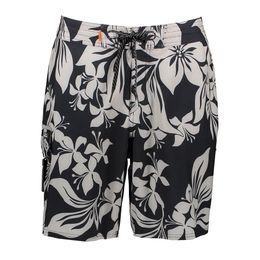 Quiksilver Badeshorts in Grau/ Schwarz - 60% | Gr&ouml;&szlig;e W34 | Herren-bademode-sport