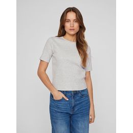 Vila Shirt "Ola" in Hellgrau - 56% | Gr&ouml;&szlig;e XL | Damen-tops