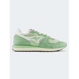 Kangaroos Leder-Sneakers "Aussie Athluxe" in Gr&uuml;n - 65% | Gr&ouml;&szlig;e 37 | Damen-sneakers