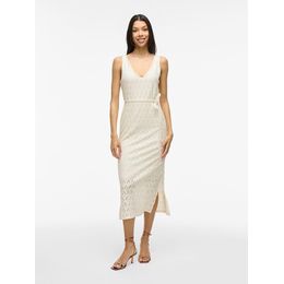Vila Kleid "Amalina" in Creme - 60% | Gr&ouml;&szlig;e S | Damen-kleider