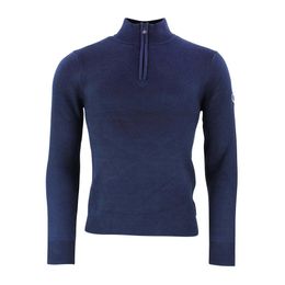 Peak Mountain Pullover "Charlito" in Dunkelblau - 65% | Gr&ouml;&szlig;e S | Herren-plussize