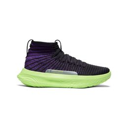 Under Armour Basketballschuhe in Lila/ Schwarz/ Limette - 45% | Gr&ouml;&szlig;e 42,5 | Herrenschuhe-outdoorschuhe
