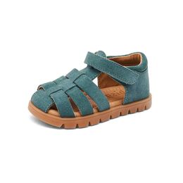 bisgaard Leder-Halbsandalen "Beka" in Blau - 48% | Gr&ouml;&szlig;e 24 | Kindersandalen