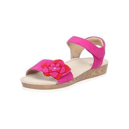 Ara Shoes Leder-Sandaletten in Pink - 65% | Gr&ouml;&szlig;e 38 | Damen-sandalen