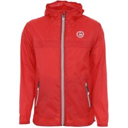 Peak Mountain Regenjacke "Carrow" in Rot - 64% | Gr&ouml;&szlig;e L | Herren-outdoorjacken