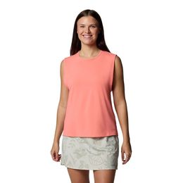 Columbia Funktionstop "Chill River Tank II" in Lachs - 70% | Gr&ouml;&szlig;e XS | Damen-outdoor-tops-shirts