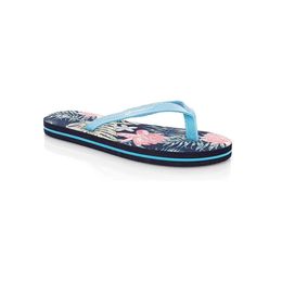 Kimberfeel Zehentrenner "Ly" in Hellblau/ Dunkelblau - 57% | Gr&ouml;&szlig;e 40 | Damen-sandalen