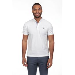 The Time of Bocha Poloshirt in Wei&szlig; - 75% | Gr&ouml;&szlig;e S | Herren-plussize