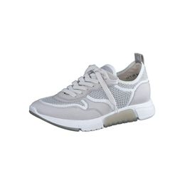 Paul Green Leder-Sneakers in Grau - 48% | Gr&ouml;&szlig;e 39 | Damen-sneakers