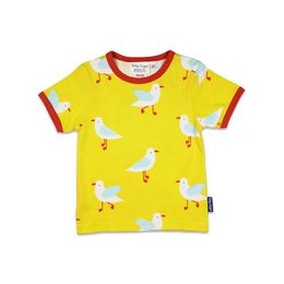 Toby tiger Shirt "Yellow Seagu" in Gelb - 42% | Gr&ouml;&szlig;e 110 | Kinder-oberteile