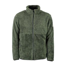 Peak Mountain Fleecejacke "Chef" in Gr&uuml;n - 64% | Gr&ouml;&szlig;e L | Herren-pullover-sport