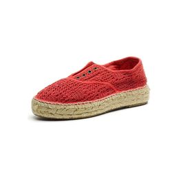 natural world Espadrilles in Rot - 57% | Gr&ouml;&szlig;e 36 | Damen-schuhe-halbschuhe