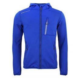 Peak Mountain Fleecejacke "Campo" in Blau - 64% | Gr&ouml;&szlig;e M | Herren-pullover-sport
