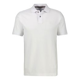 Lerros Poloshirt in Wei&szlig; - 40% | Gr&ouml;&szlig;e M | Herren-plussize