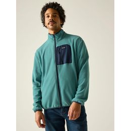 Regatta Fleecejacke "Frankie" in T&uuml;rkis - 63% | Gr&ouml;&szlig;e L | Herren-pullover-sport