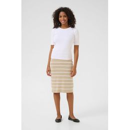 Kaffe Rock in Beige/ Creme - 62% | Gr&ouml;&szlig;e M | Damenroecke