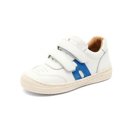 bisgaard Leder-Sneakers "Rob" in Wei&szlig; - 48% | Gr&ouml;&szlig;e 34 | Kindersneakers
