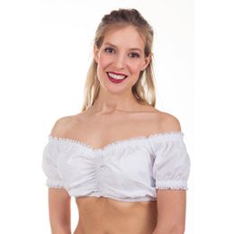Edelnice Dirndlbluse in Wei&szlig; - 42% | Gr&ouml;&szlig;e 40 | Damen-dirndlblusen