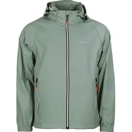 Peak Mountain Windbreaker "Cabrest" in Gr&uuml;n - 67% | Gr&ouml;&szlig;e M | Herren-outdoorjacken