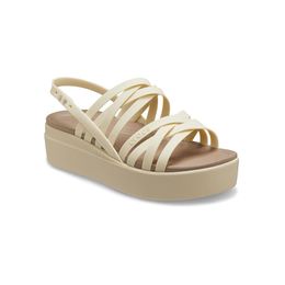 Crocs Sandaletten "Brooklyn Strappy" in Beige - 54% | Gr&ouml;&szlig;e 37/38 | Damen-sandalen