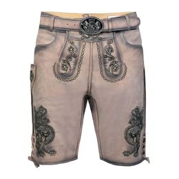 Edelnice Lederhose "Felix" in Beige - 48% | Gr&ouml;&szlig;e 46 | Herren-trachten-lederhosen